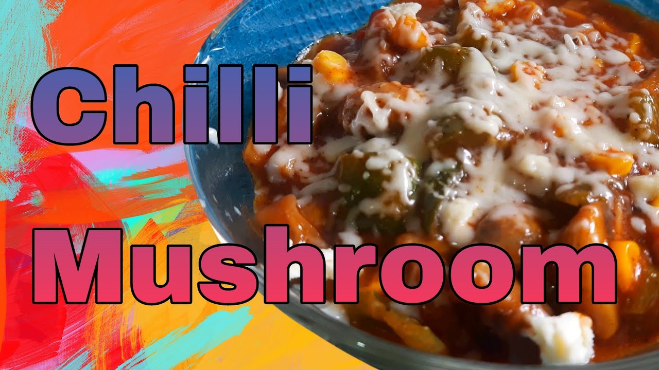 Chilli Mushroom Recipe || How to make Indian Chilli Mushroom || Chilli ...