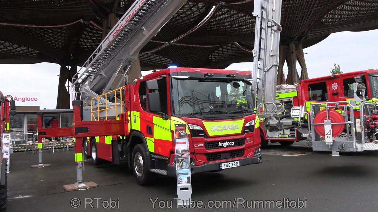 British Scania L360/ Angloco/ Bronto Skylift F45XR - exterior ...