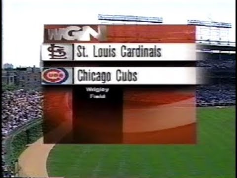 139 - Cardinals at Cubs - Wednesday, September 3, 2003 - 1:20pm CDT - WGN