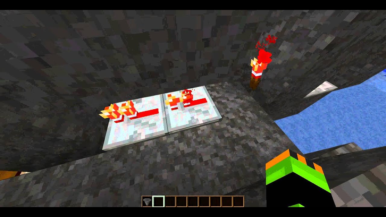 Automatic tileable item sorting hopper system (No moving parts) - YouTube