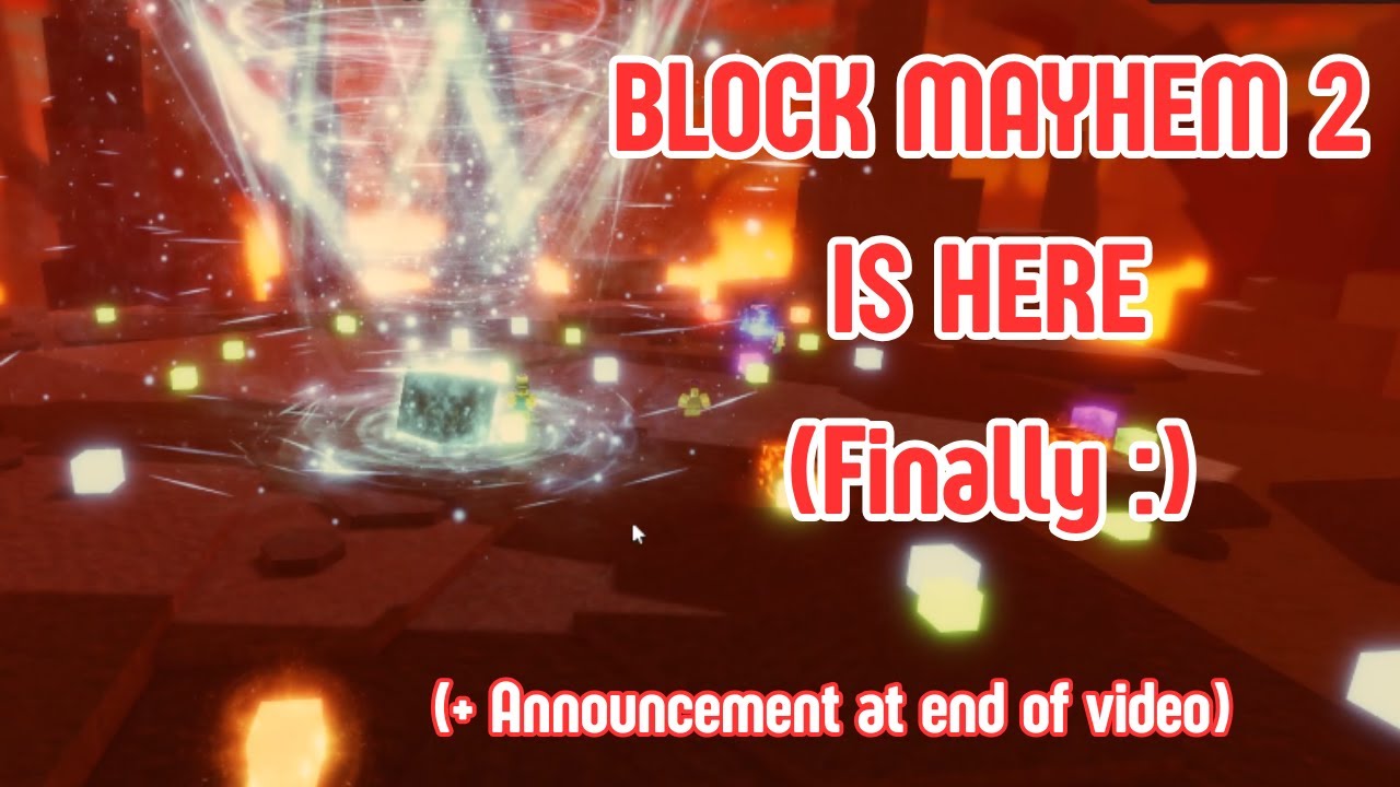 Block Mayhem 2 IS HERE!!! | Block Mayhem Roblox - YouTube