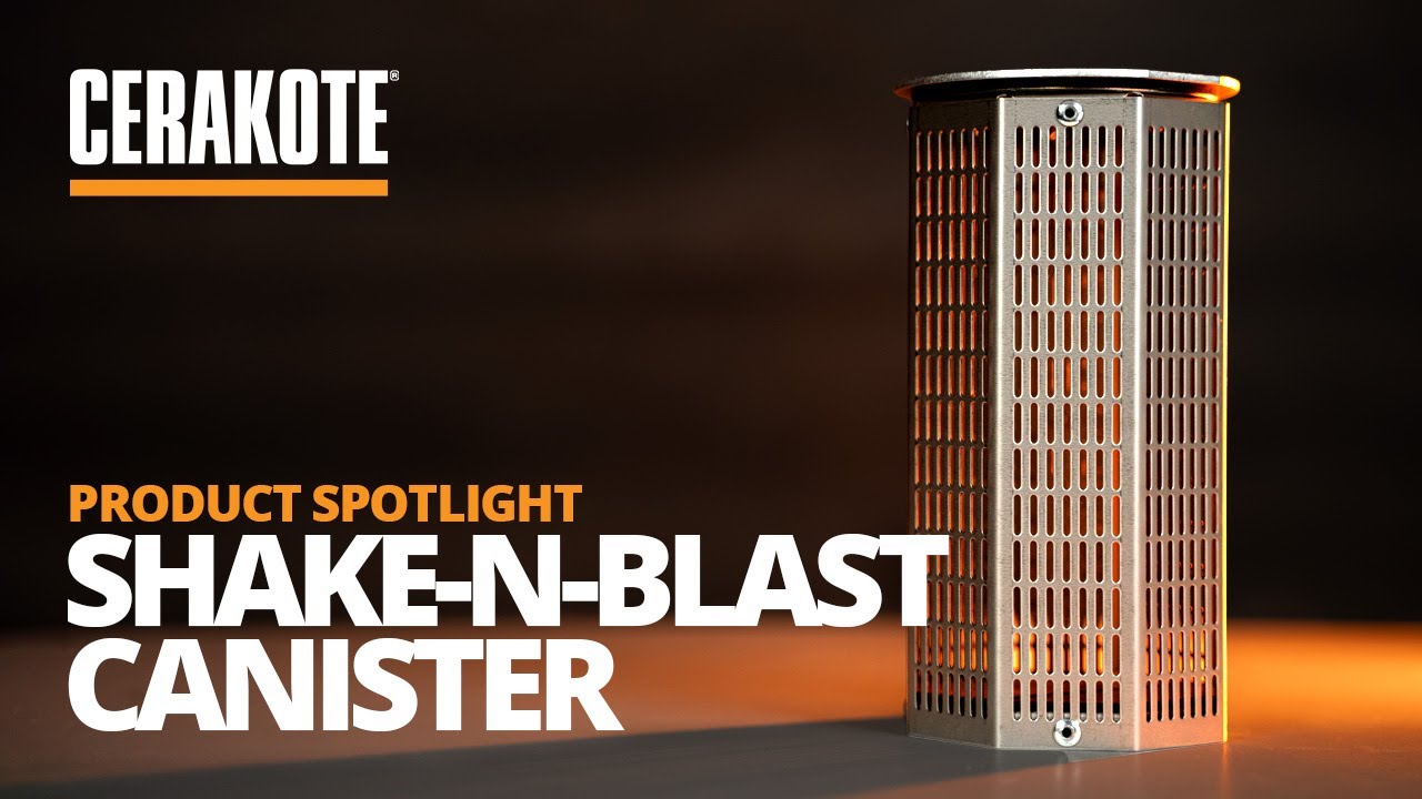 Product Spotlight: Shake-N-Blast Canister | CERAKOTE® - YouTube