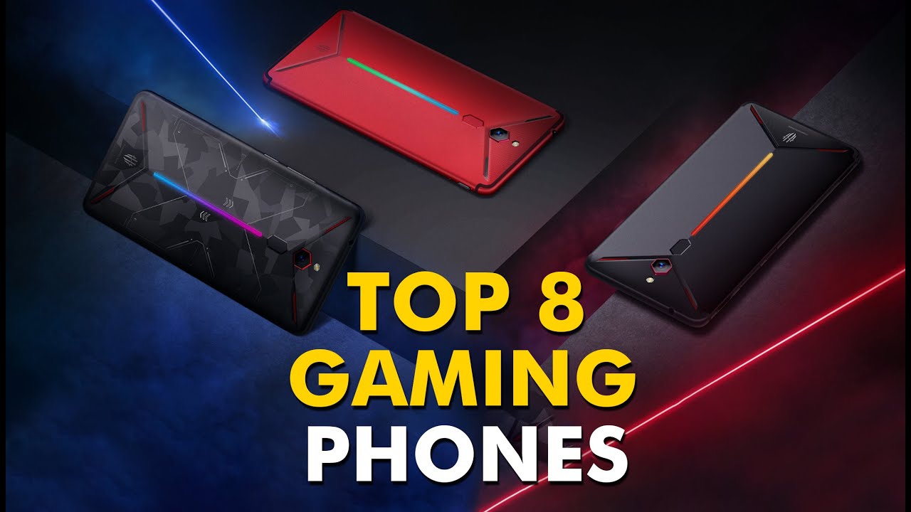 TOP 8 BEST GAMING PHONES - YouTube
