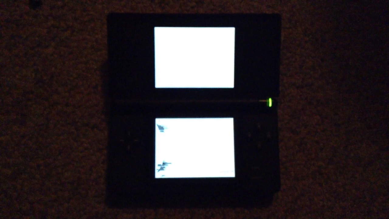 Nintendo DS Lite Startup - YouTube