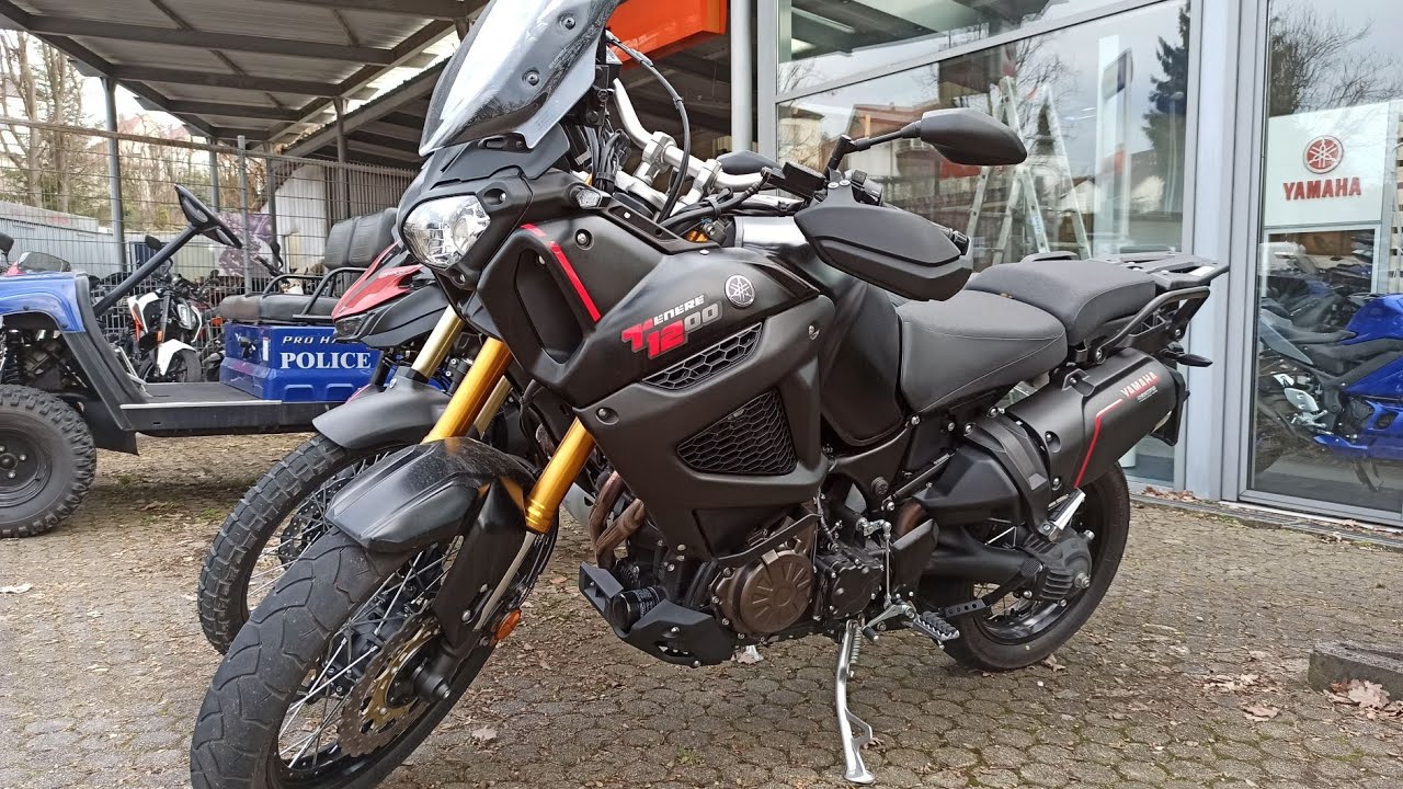 2021 Yamaha Super Ténéré 1200ZE Tech Black - YouTube