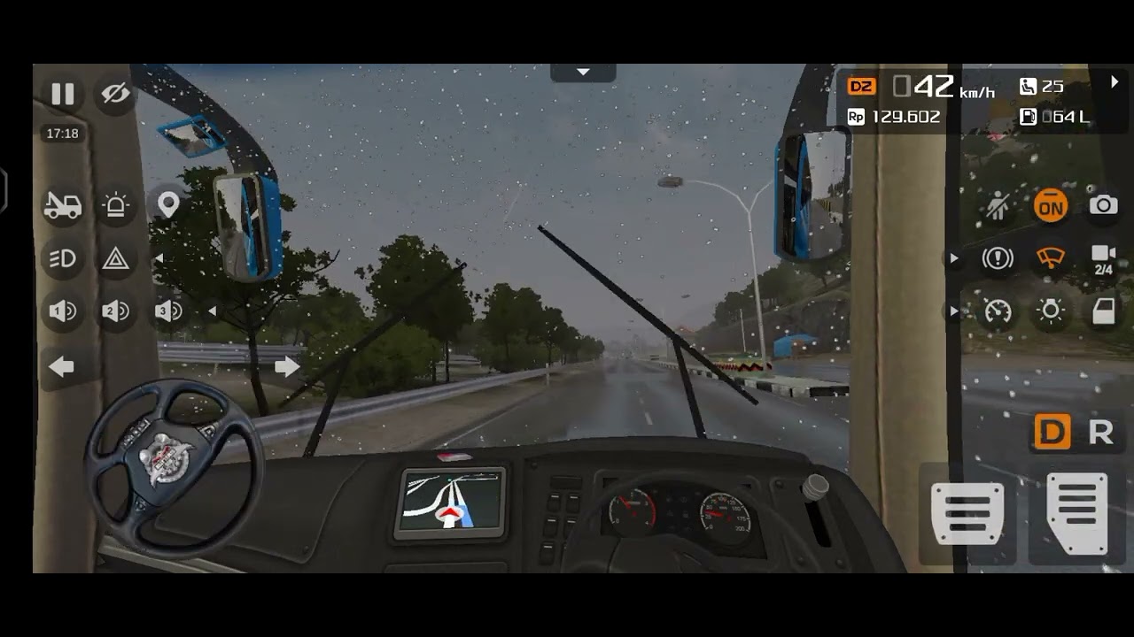 bus driving simulator mod licence - YouTube