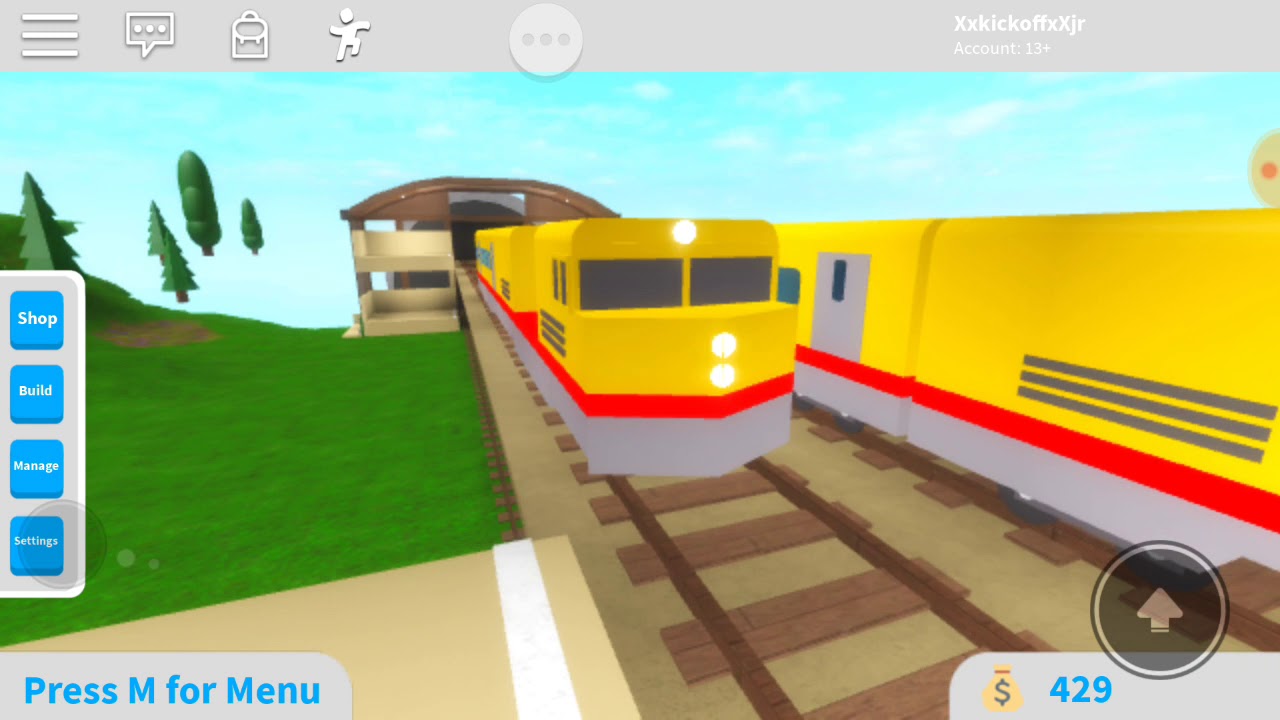 ROBLOX TRAINS?!?! - YouTube