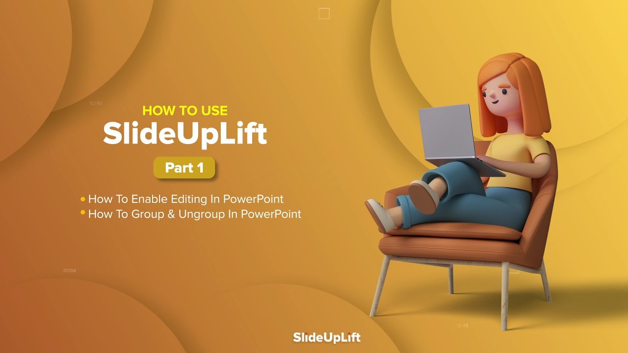 How To Edit SlideUpLift Template: Learn How To Enable Editing & Group ...