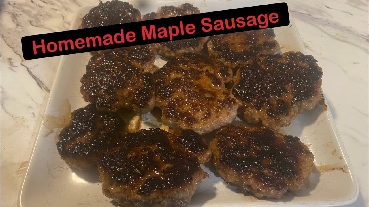 Homemade Maple Sausage - YouTube