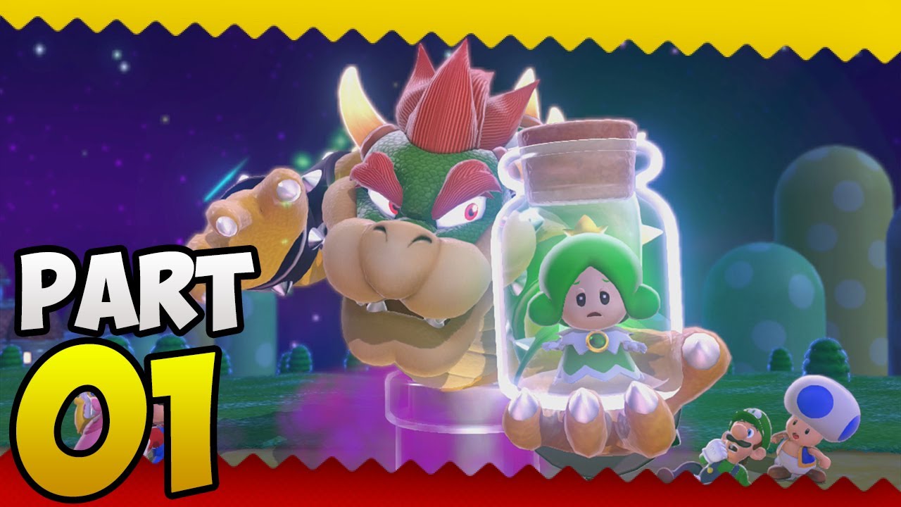 Super Mario 3D World : Part 1 - JARS!!!! - YouTube