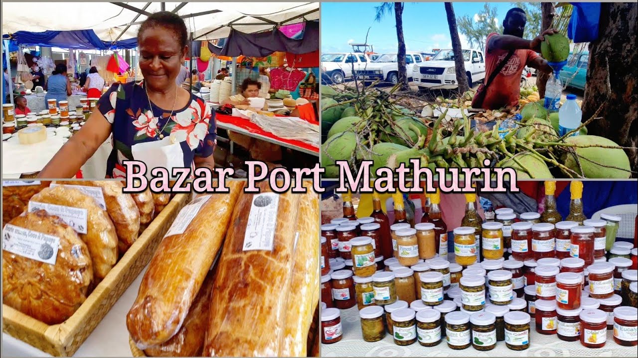 Bazar (Marché) de Port Mathurin | Port Mathurin Market | Rodrigues ...