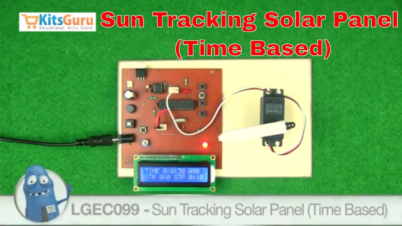 Sun Tracking Solar Panel (Time Based) by KitsGuru.com | LGEC099 ...