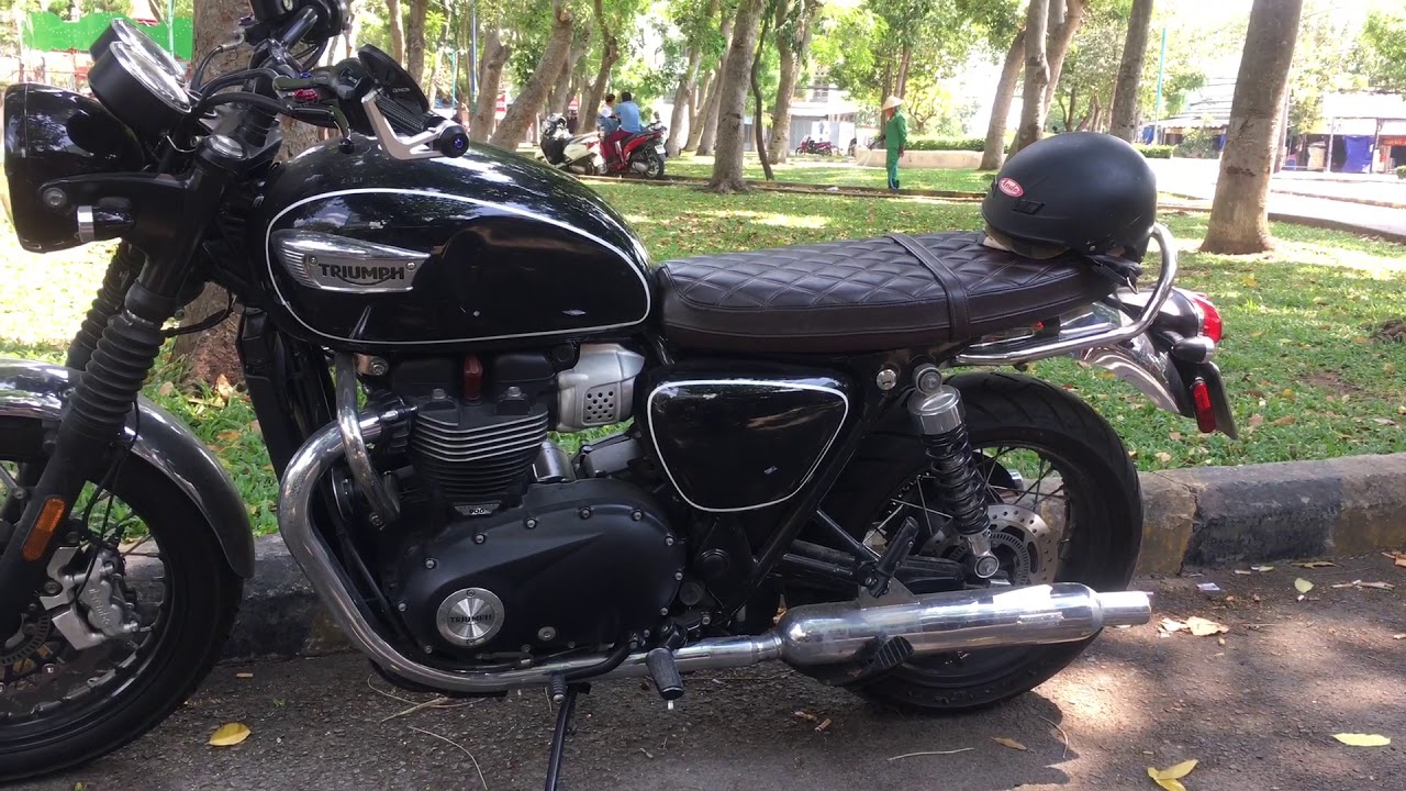 TRIUMPH 900cc T100 đời 2017 - YouTube