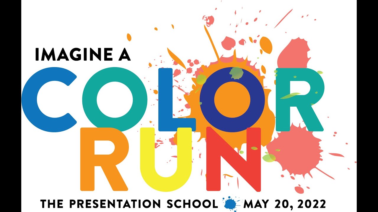 Color Run 2022 at Presentation School - YouTube