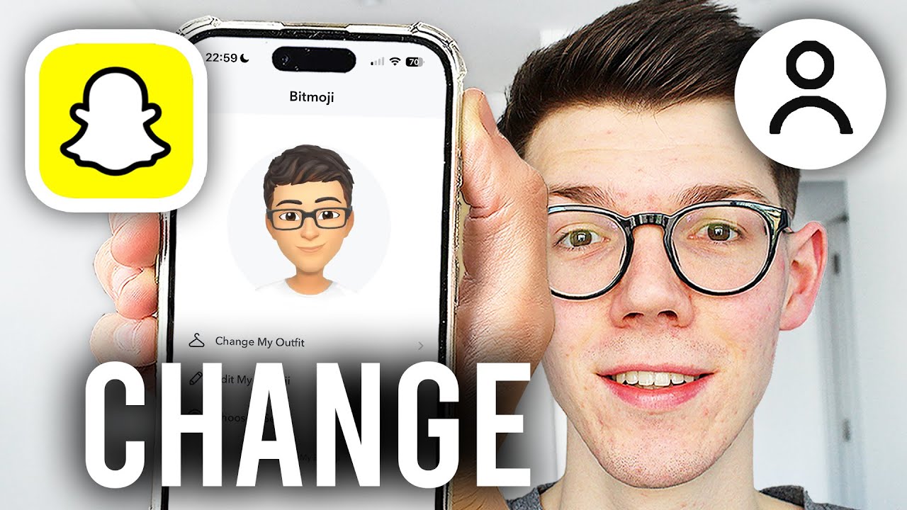 How To Change Your Snapchat Profile Picture - Step By Step - YouTube