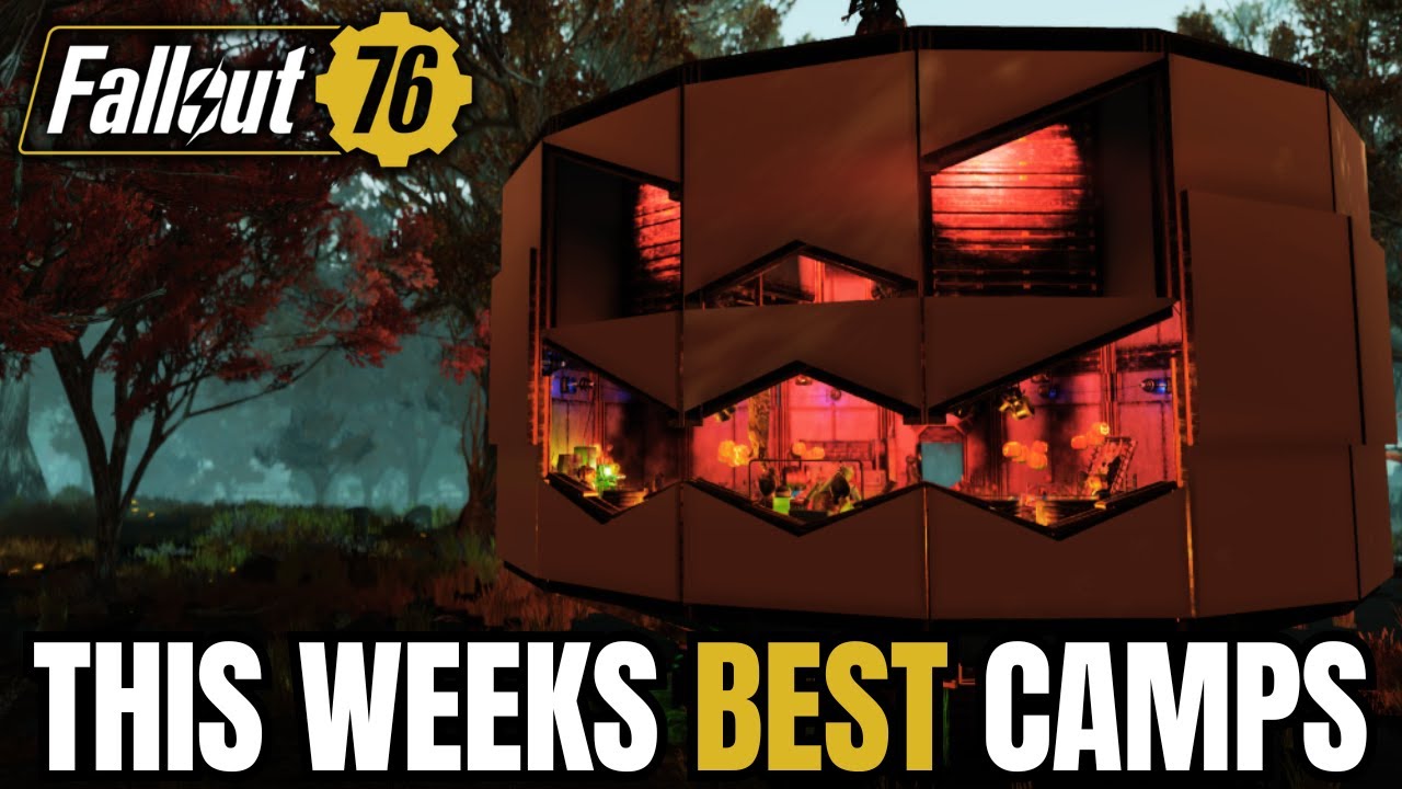 You Have To See These SPOOKY Builds! | Fallout 76 Top 10 Best Camps ...