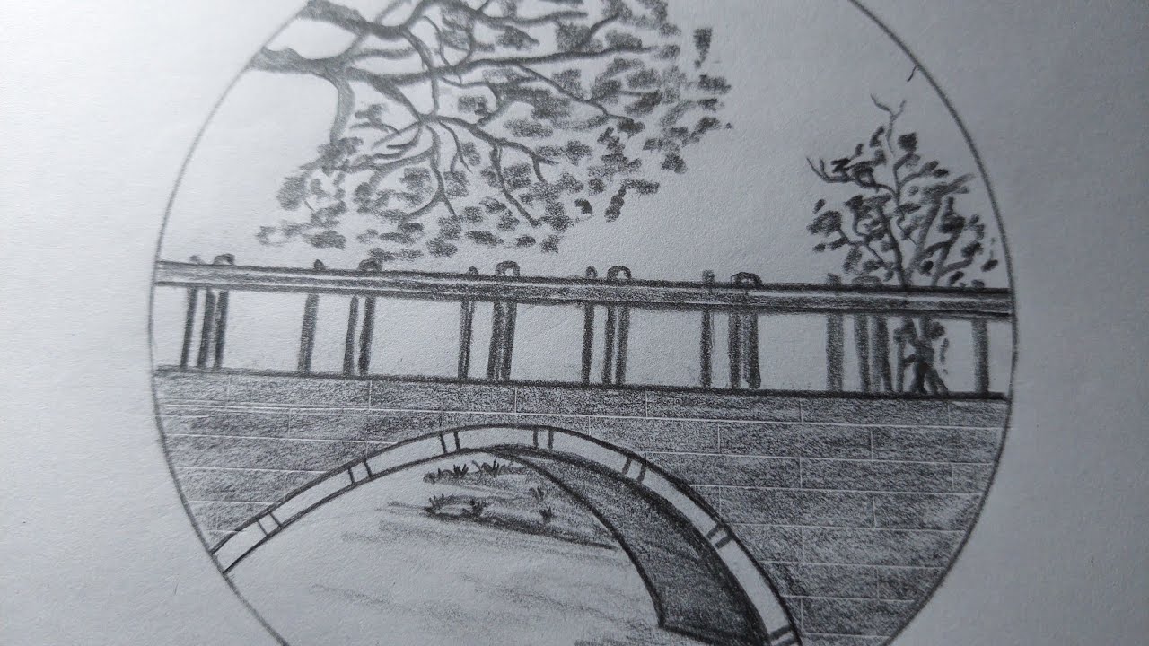 easy circle drawing. circle drawing for beginners. pencil drawing in ...