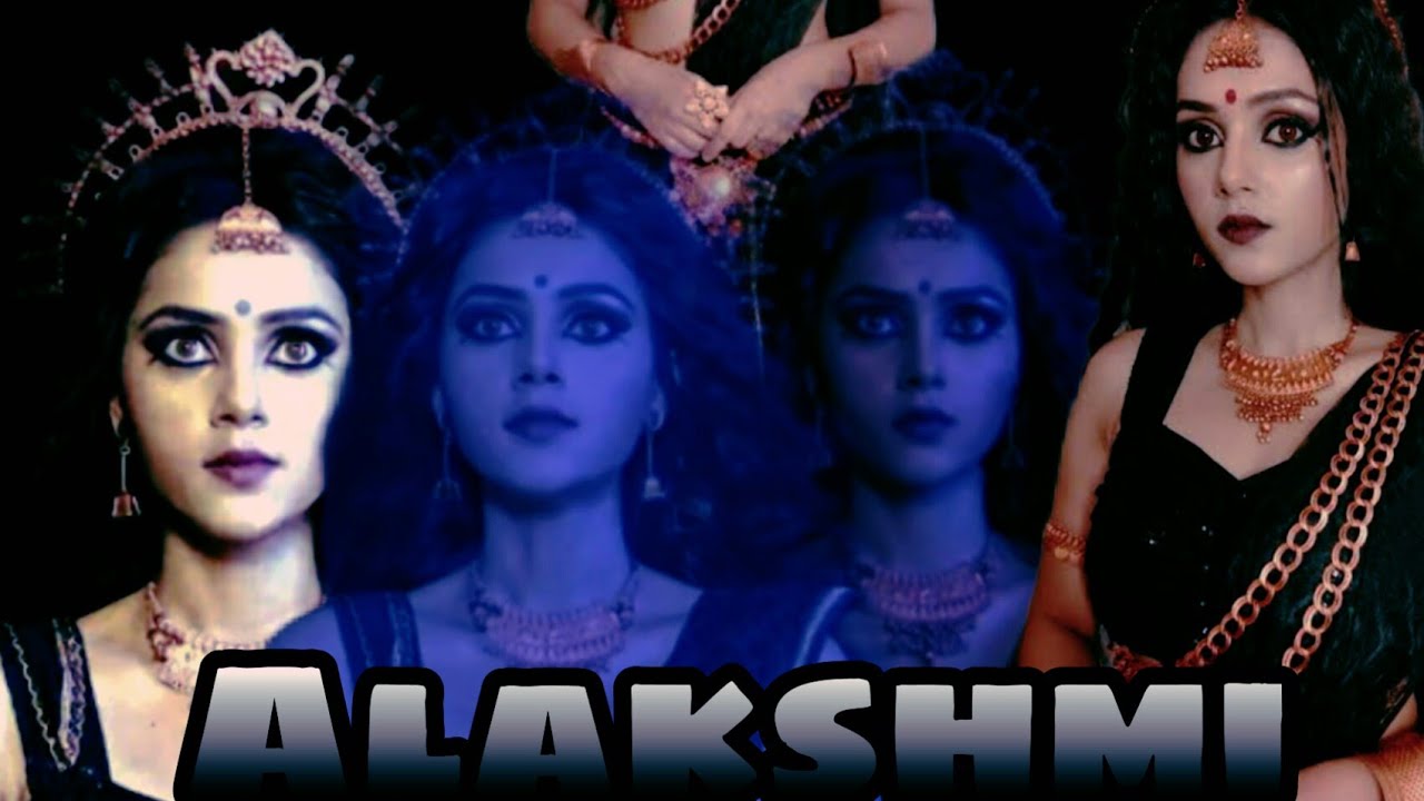 Mallika singh as alakshmi||Alakshmi theme song||Radhakrishn|| - YouTube