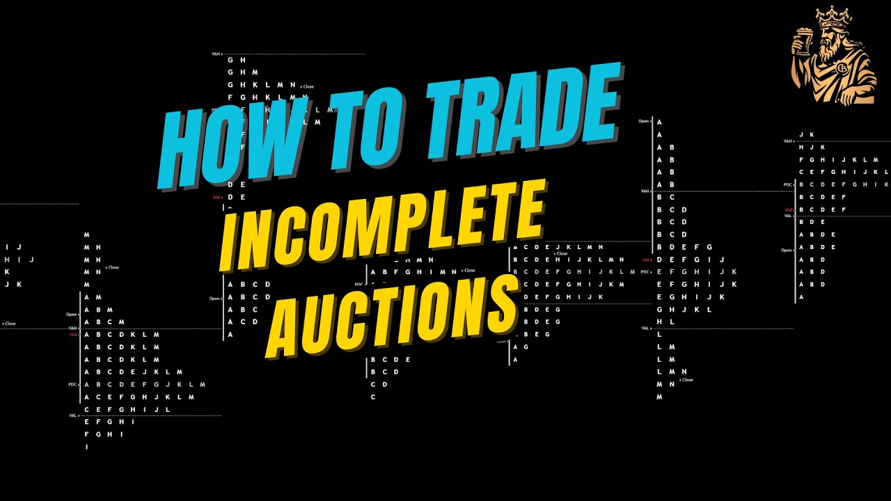How to Trade: Incomplete Auctions / Failures to Rotate. Volume Profile ...