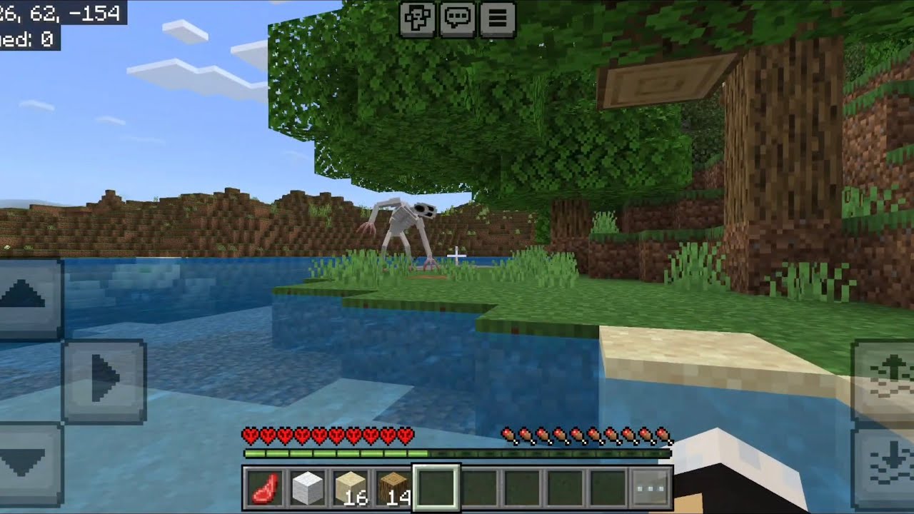 Try to survive the man who watches in Minecraft Hardcore (episode 1 ...