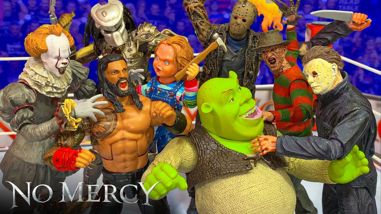 Horror Action Figure Match! Multiversal Championship! - YouTube