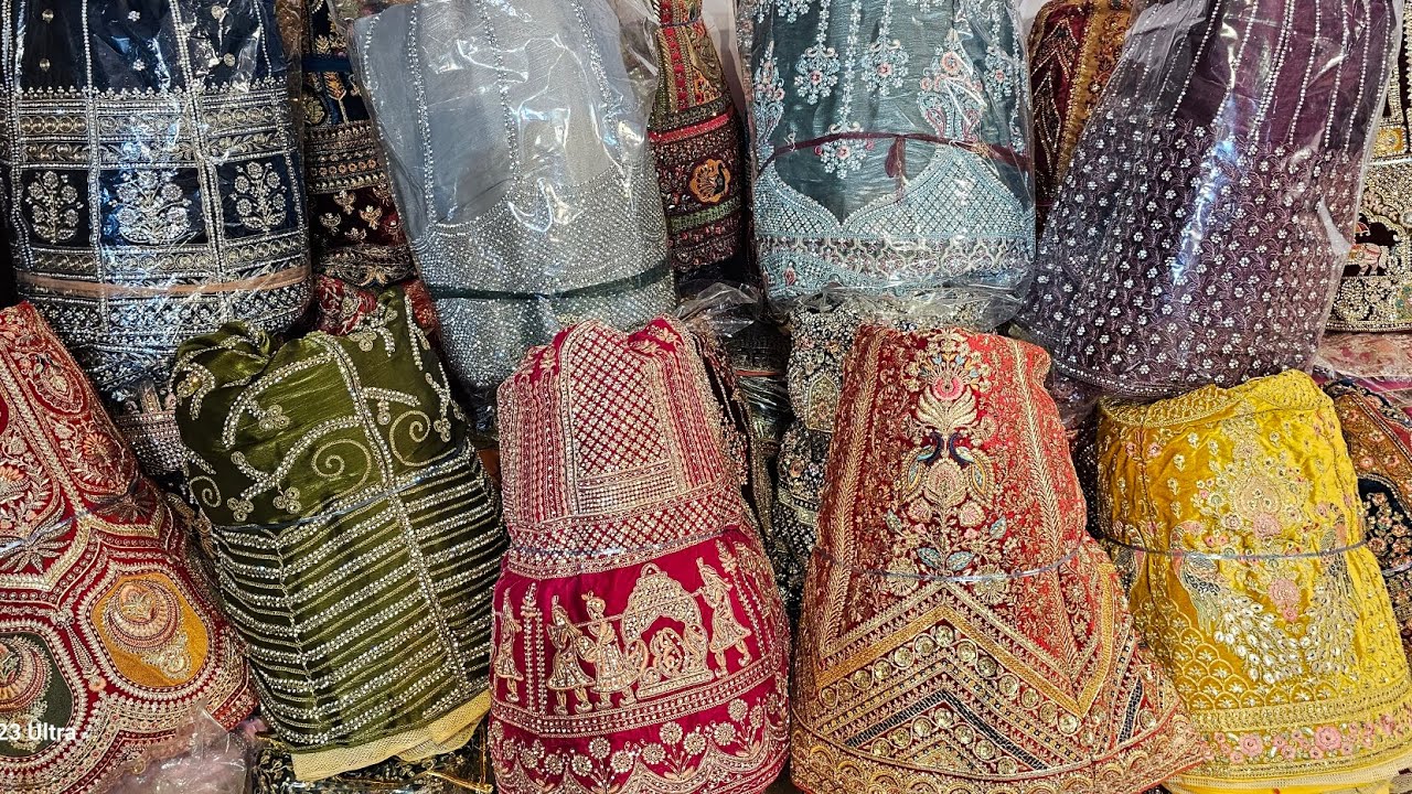 # Sadar Bazar new collection lehenga girlish and bridal Sohel creation contact number 858796 ...