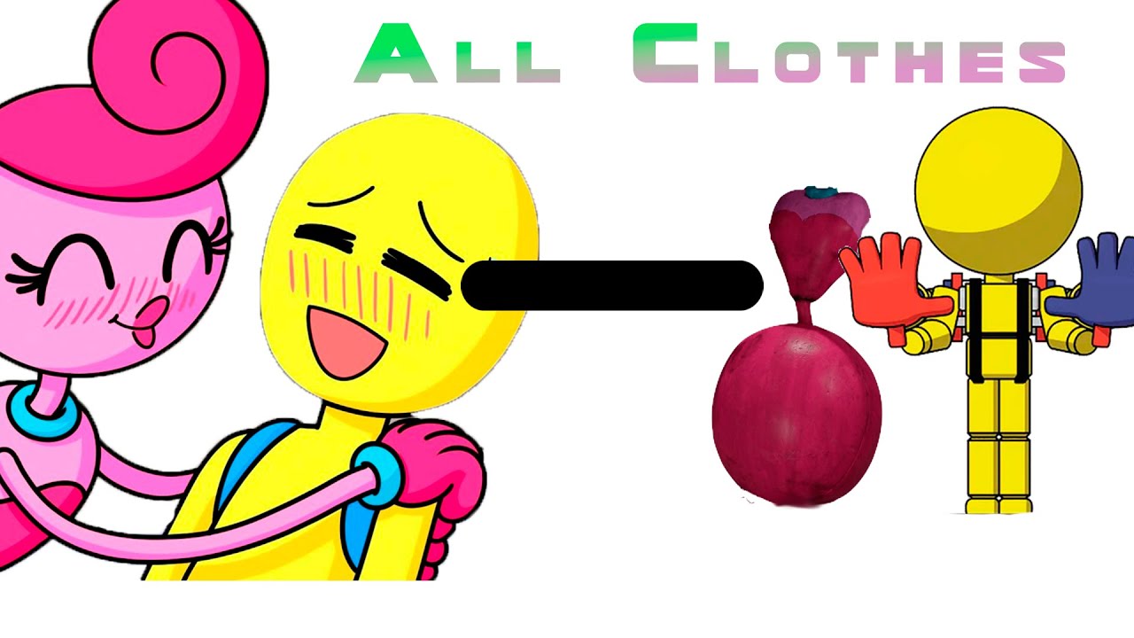 Mommy Long Legs and Player - All Clothes = ??? | Poppy Playtime ...