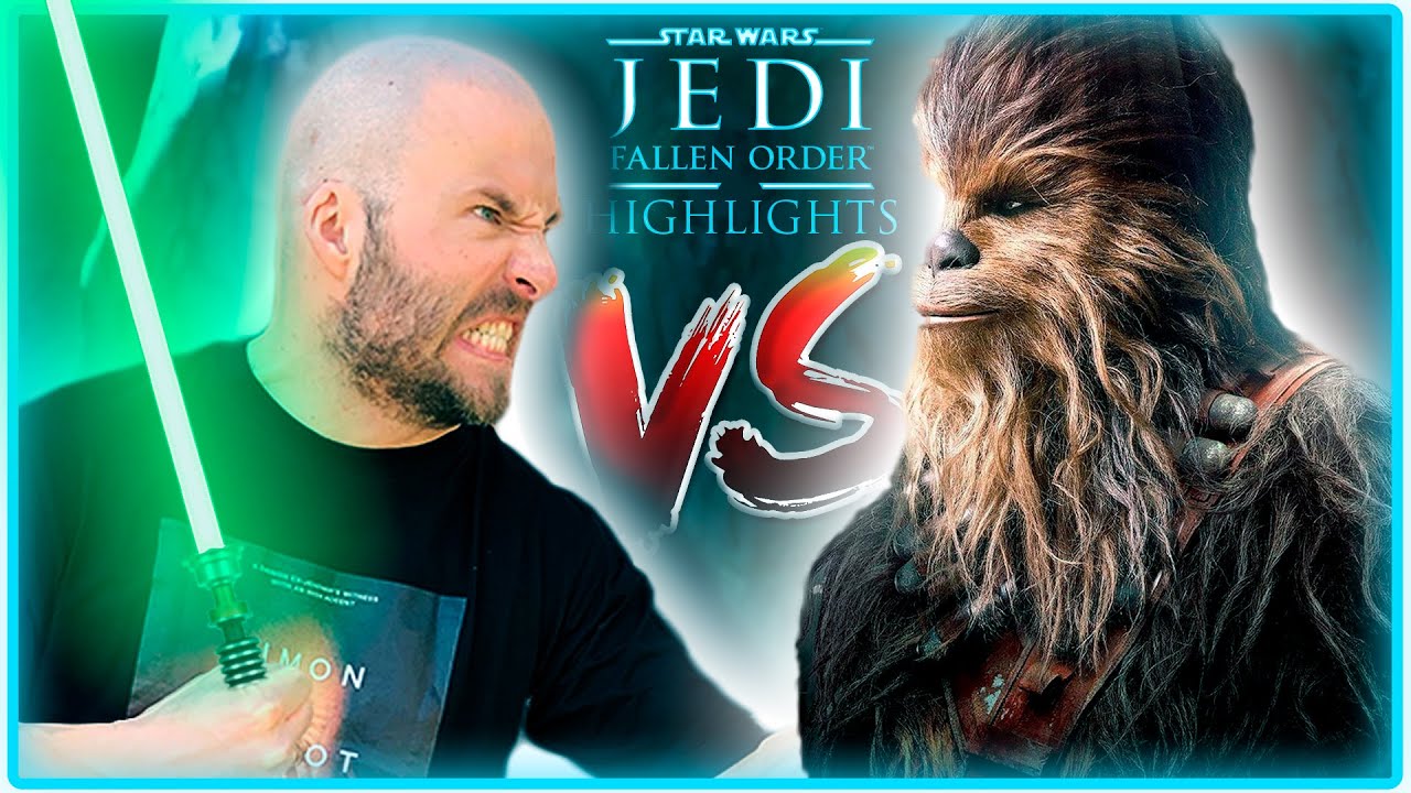 Twitch Chat CHALLENGED Me To Impersonate Chewbacca! | Star Wars Jedi ...