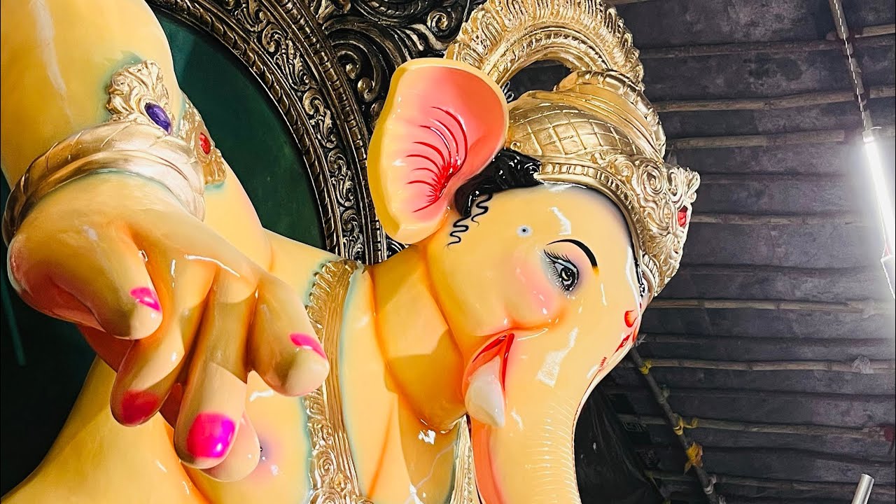 Sri Ganesh Arts Dhoolpet Solapur Ganesh making 2023 - YouTube