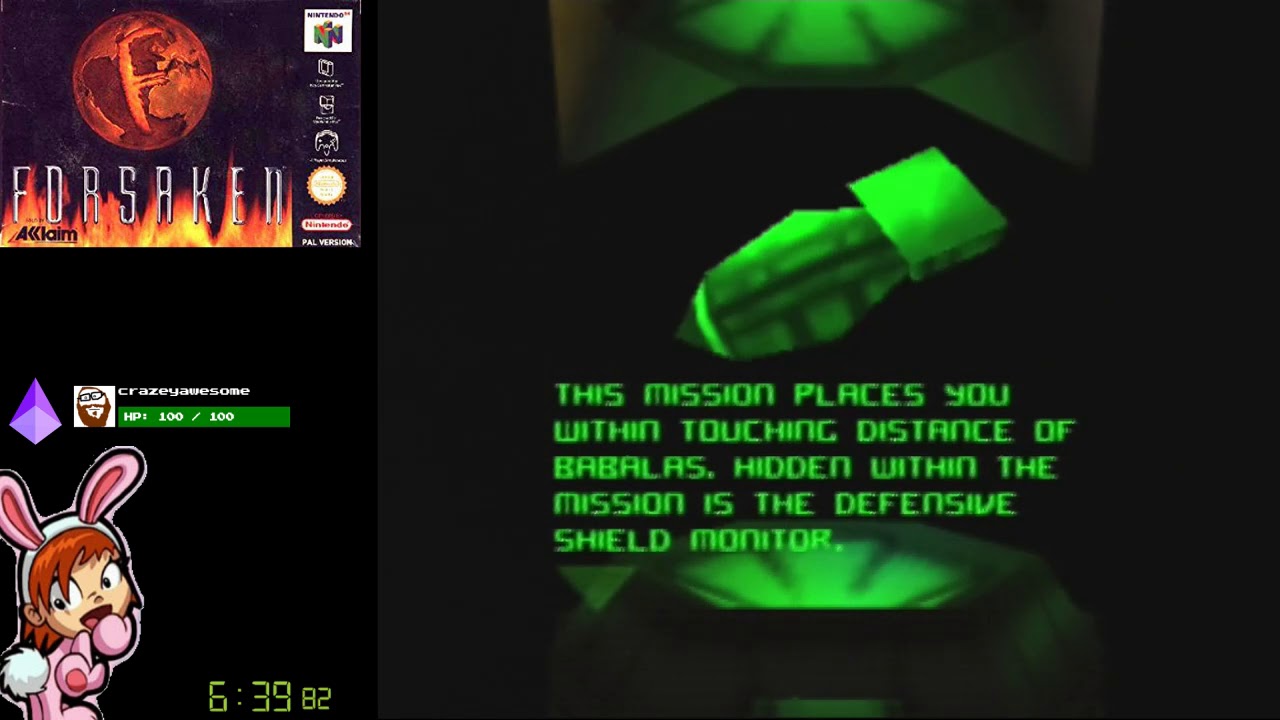 Forsaken 64 (N64) - Full Playthrough [Part 1/3] - YouTube