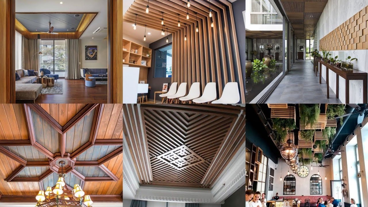 100+DIY Wooden ceilings ideas | wooden ceilings crafts - YouTube