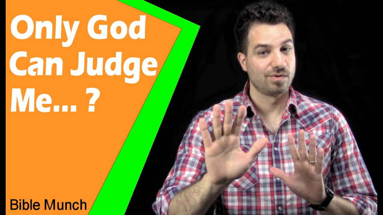 Only God Can Judge Me? | Luke 17:3 Bible Devotional | Christian ...