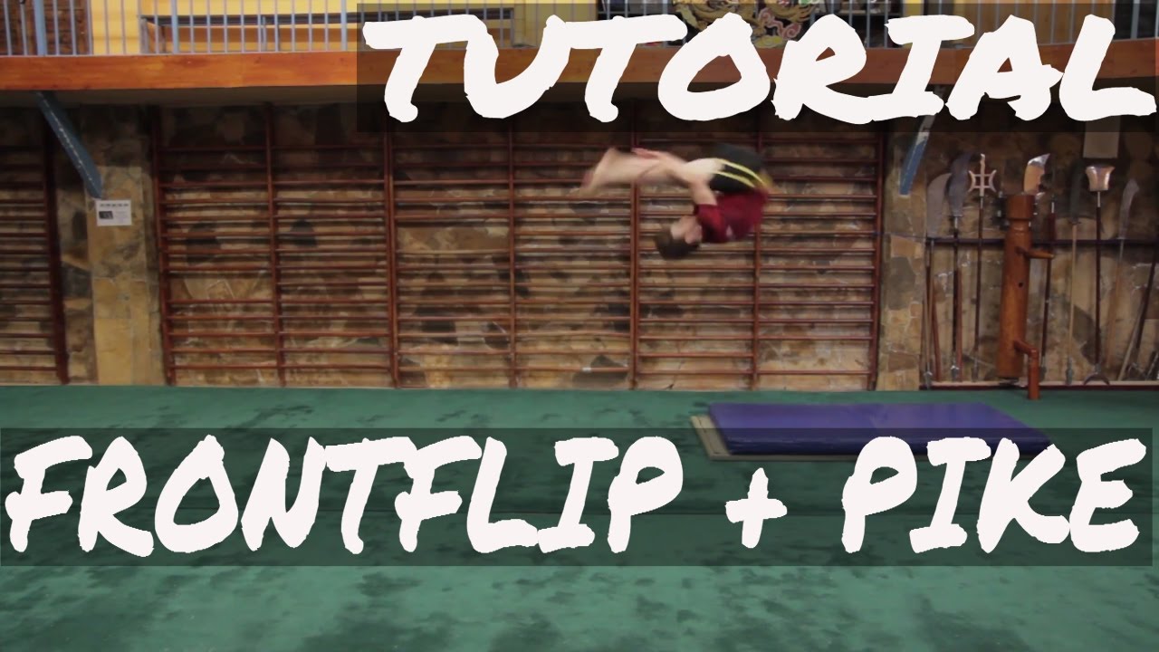 How to do a Front flip pike | Tutorial | NachSg - YouTube