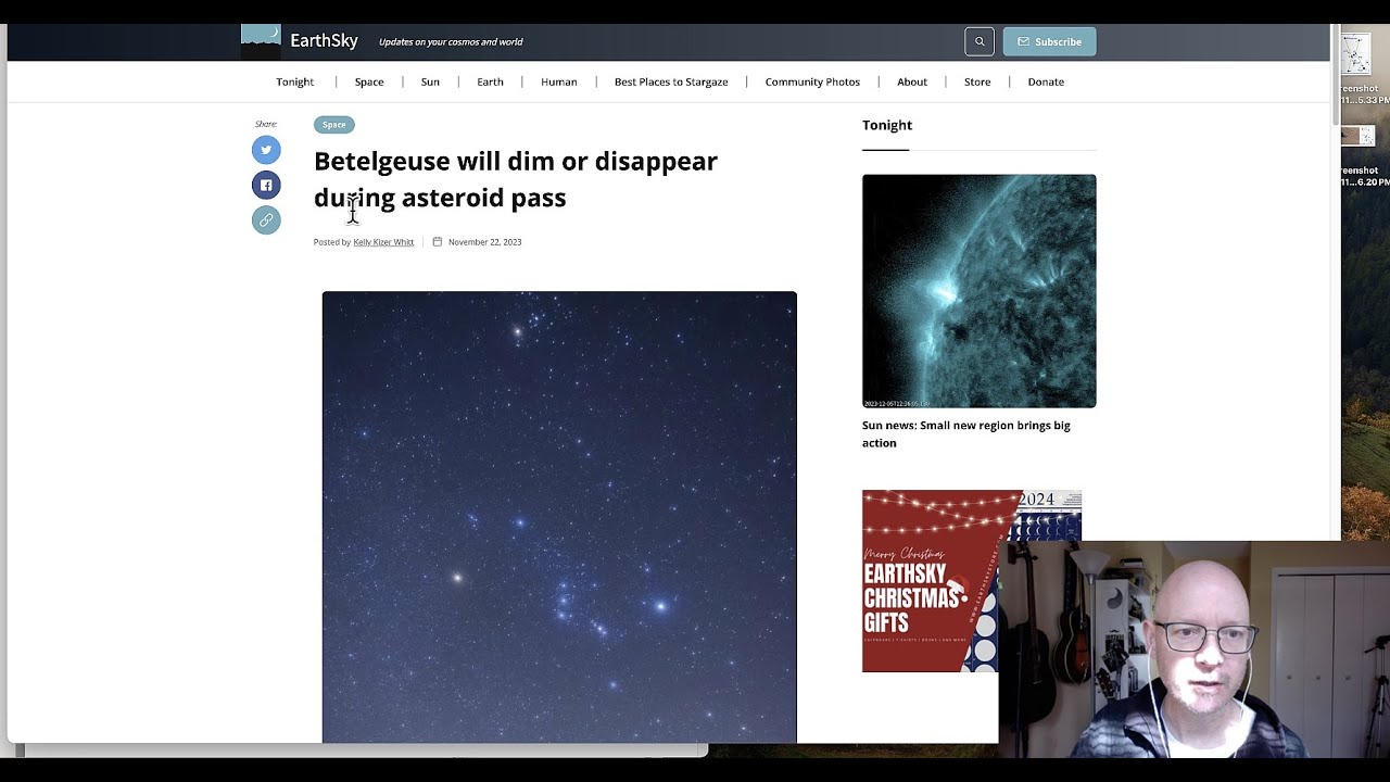Remote Viewing Betelgeuse pt1: Dec 12th, Babylonian and Gases - YouTube