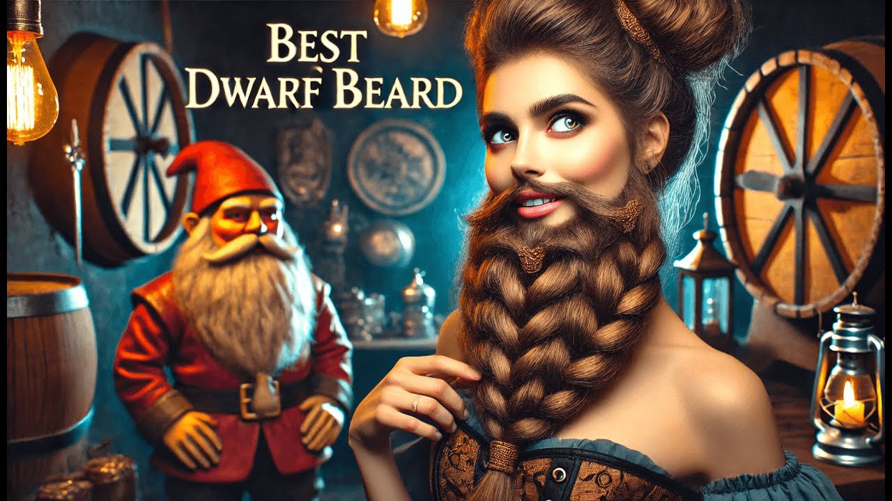 👨‍👩‍👧‍👦 Best Dwarf Beard | Costume Adventure Short White Dress 🎭 - YouTube