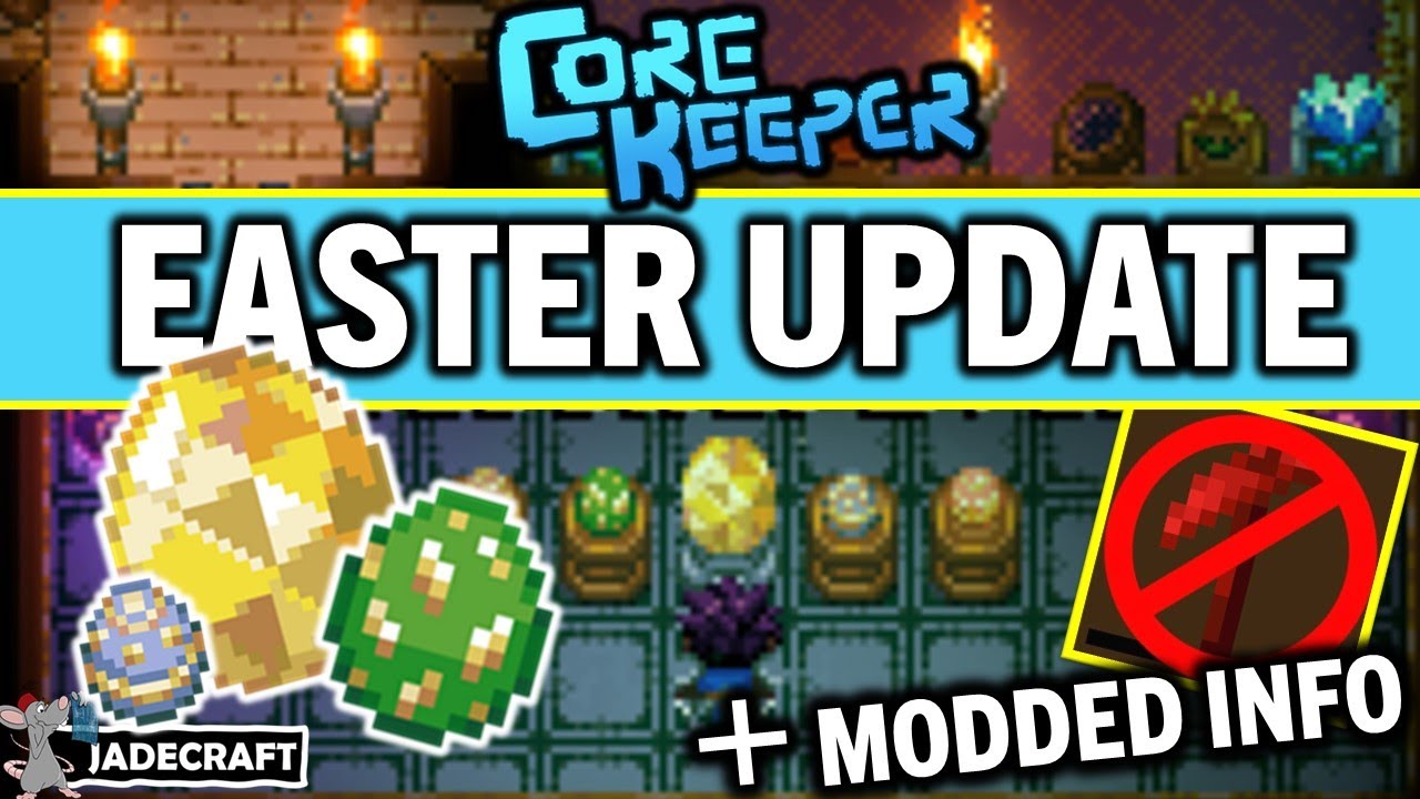 CORE KEEPER UPDATE! New Easter Event! Can You FInd The Eggs? + Modded ...