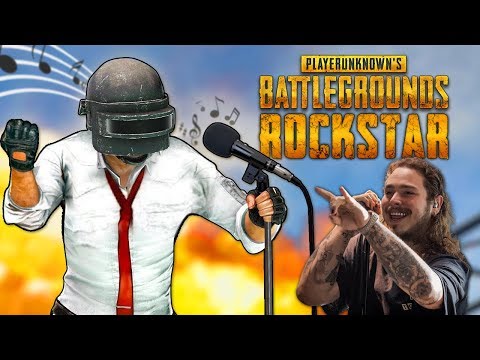 PUBG Song - rockstar with only Playerunknown's Battleground sounds