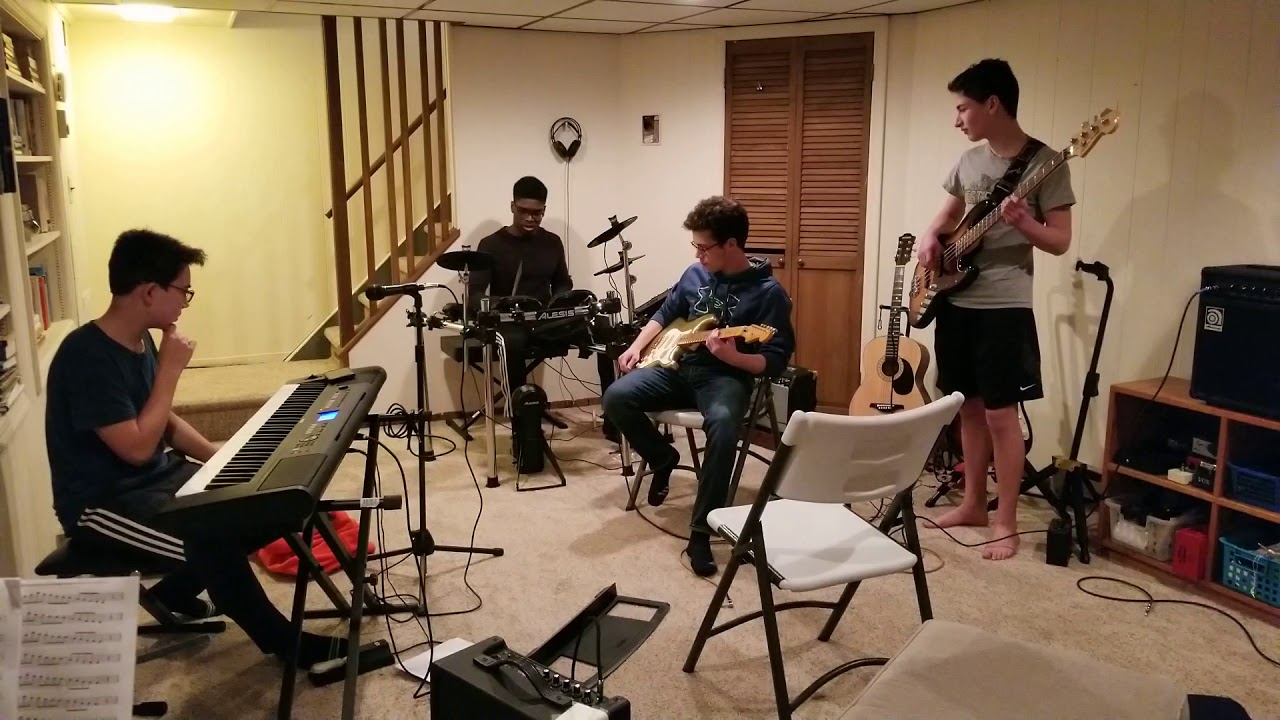 Band Practice in my basement - April 8, 2018 - YouTube