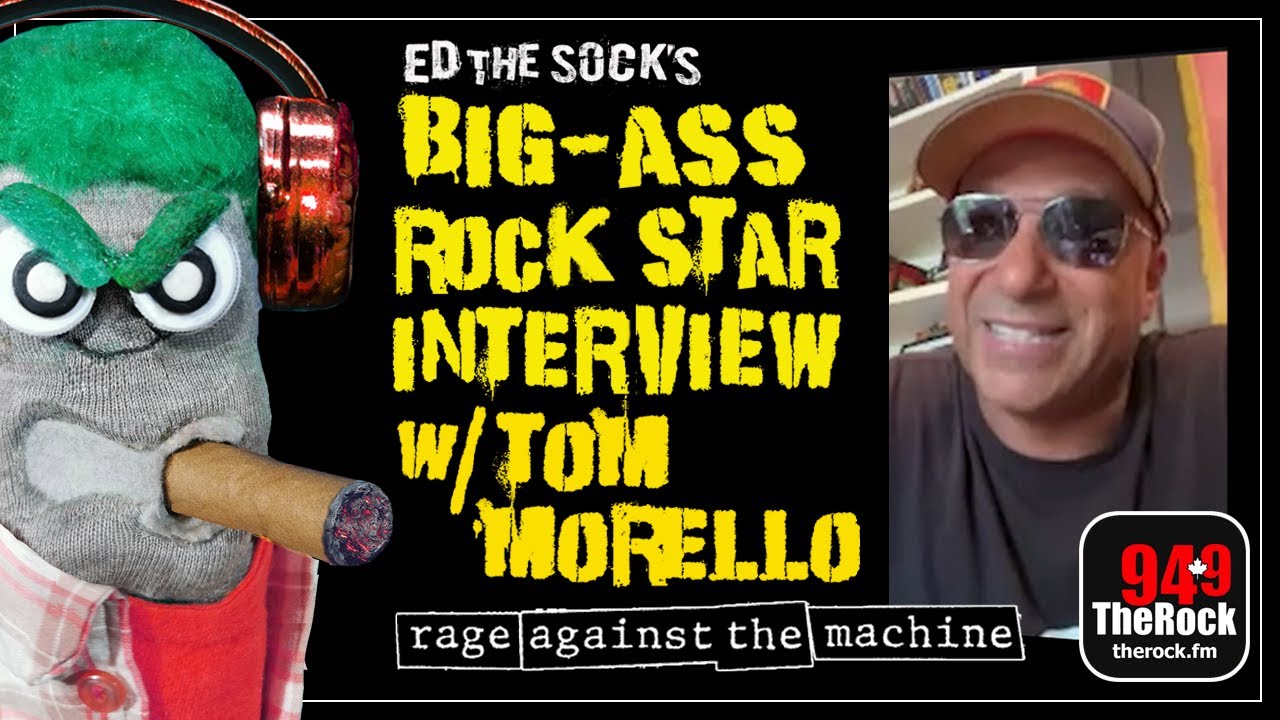 Ed the Sock's Big-Ass Rock Star Interview: Ed the Sock talks with Tom ...