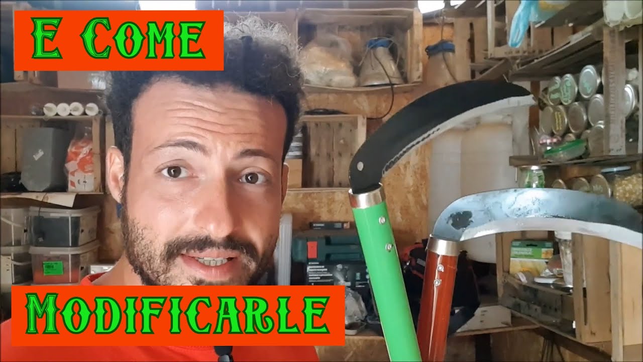 Come Usare la Falce Giapponese - YouTube
