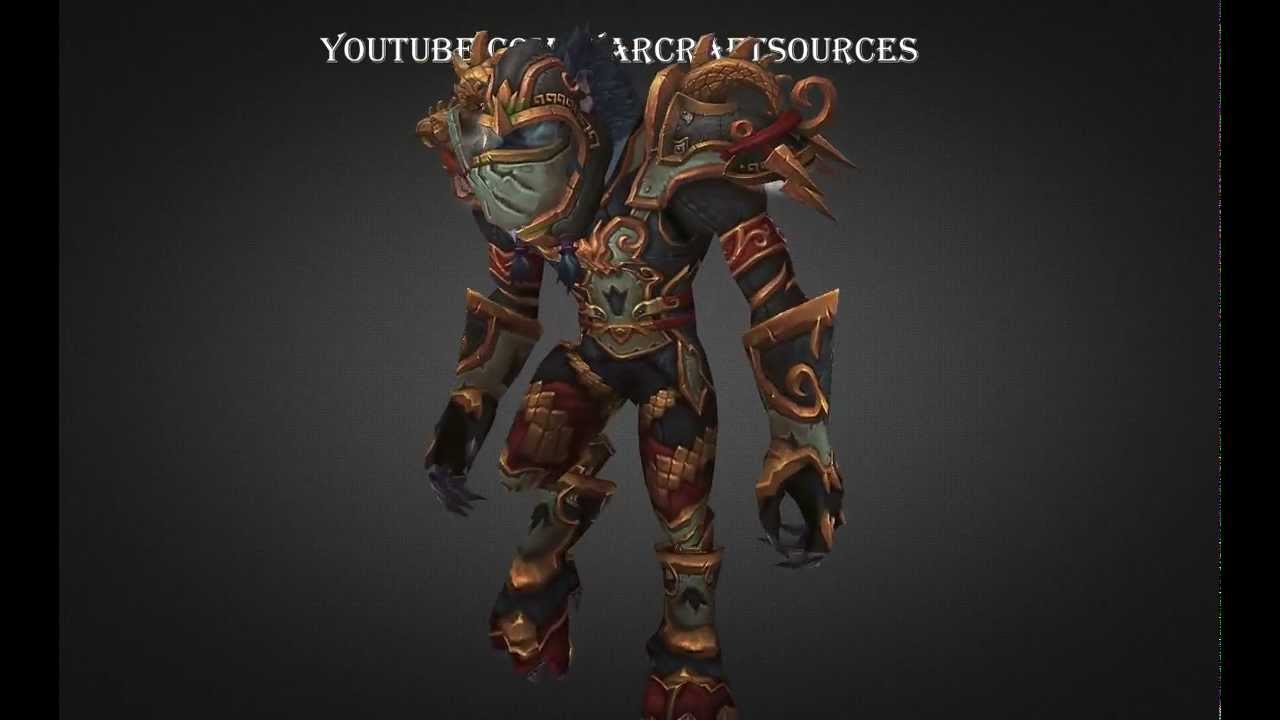 Worgen Rogue Challenge Mode Set - Silent Assassin Armor - YouTube