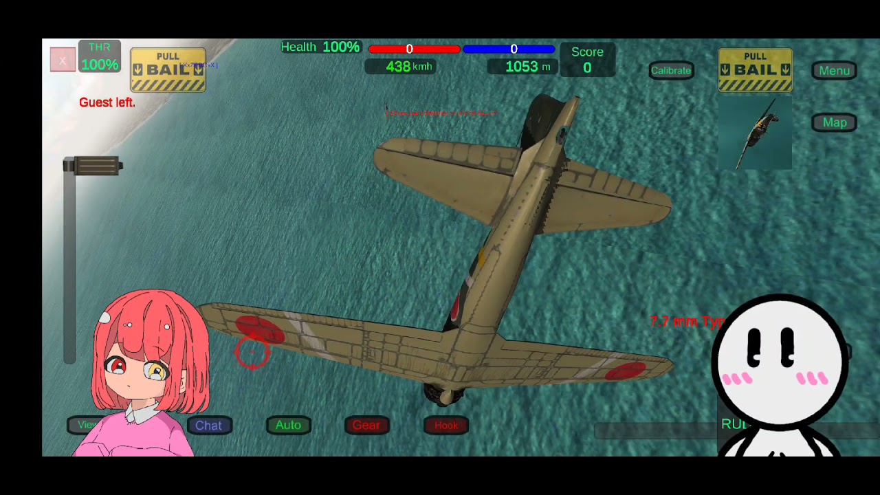 【Gunship Sequel WW2】零戦で空戦‼️ - YouTube