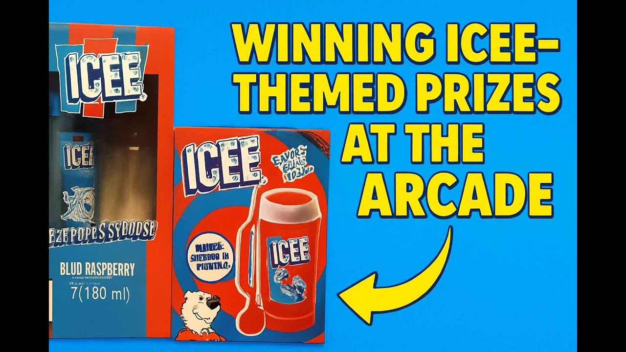 Winning ICEE Themed Prizes At The Arcade - YouTube