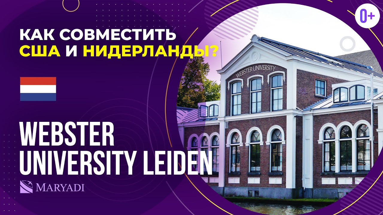 Высшее образование в Нидерландах: Webster University Leiden ...