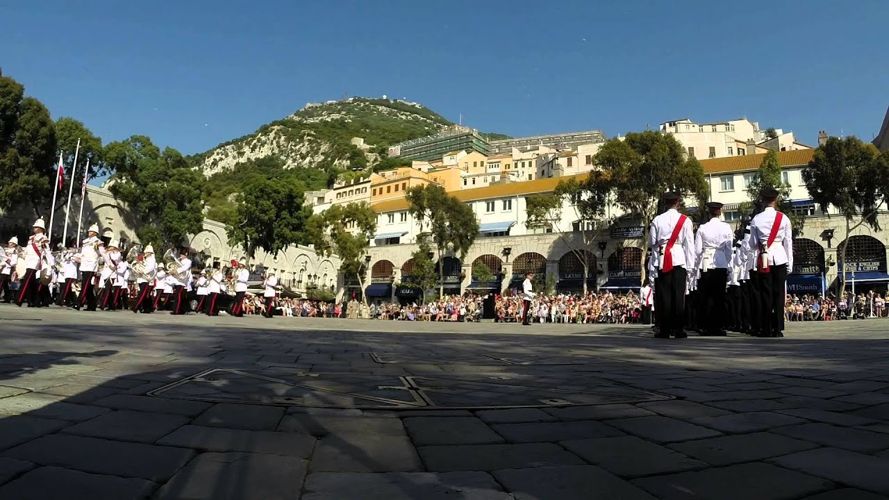 Queen's Birthday Parade 2014 - Gibraltar - Little Bugler - YouTube