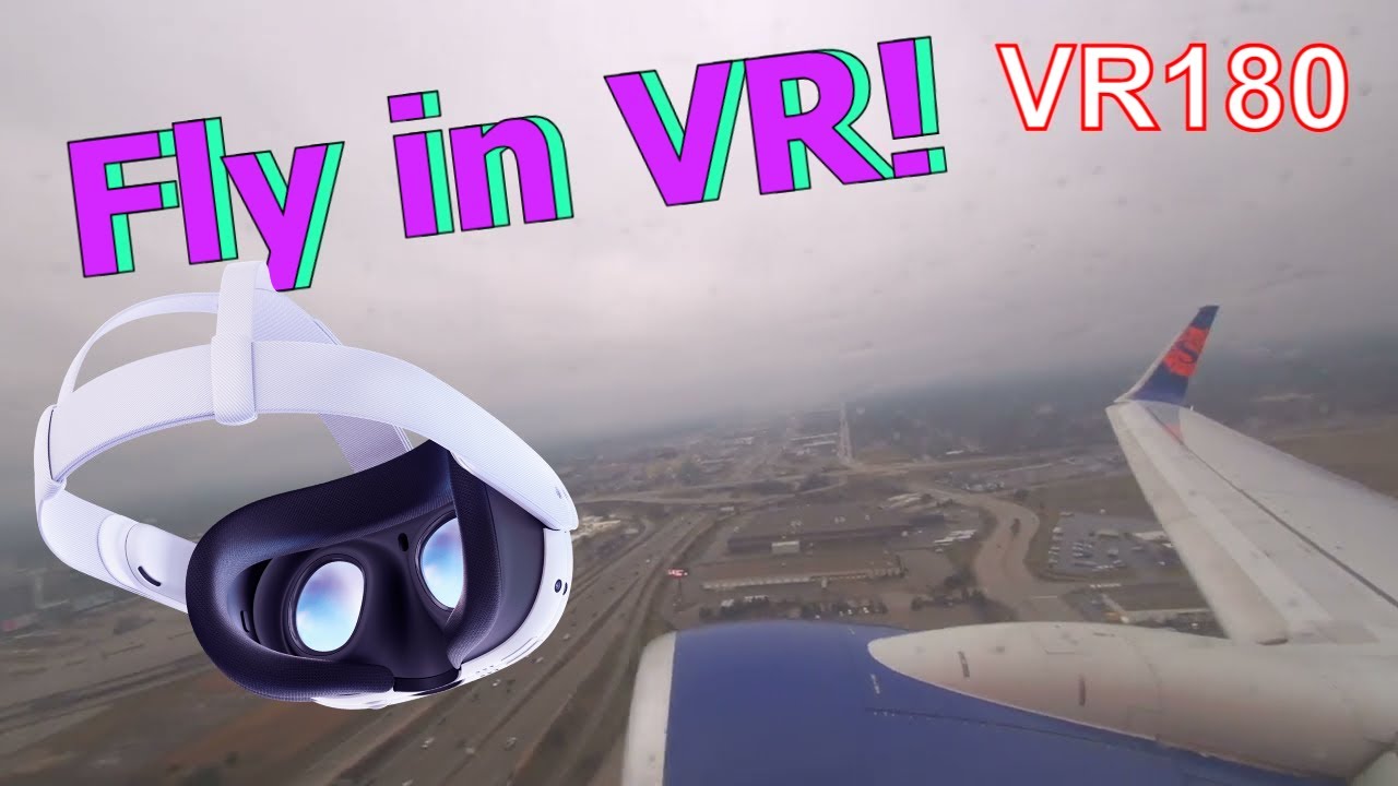 #VR180 Flight take off from Minneapolis! Flying in VR! - YouTube