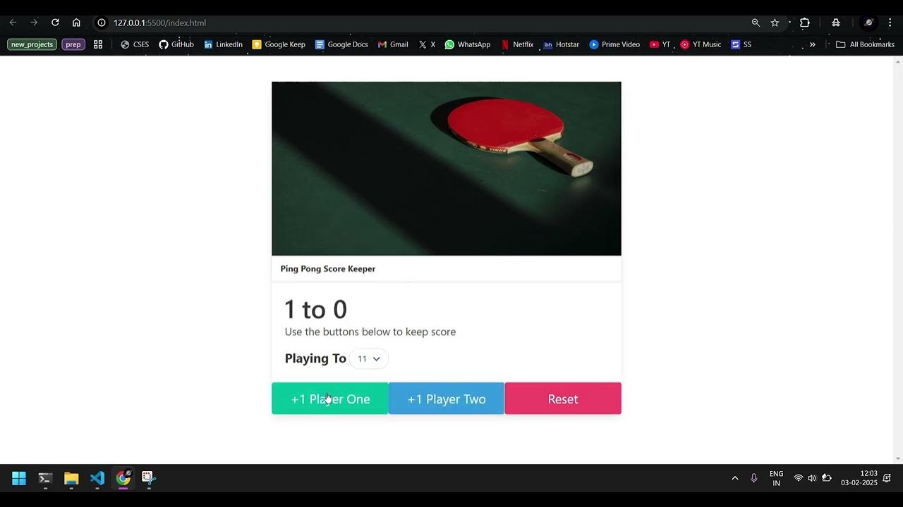 🔥 Simple & Fun Score Keeper Game | Built with HTML, CSS & JavaScript 🎮 - YouTube