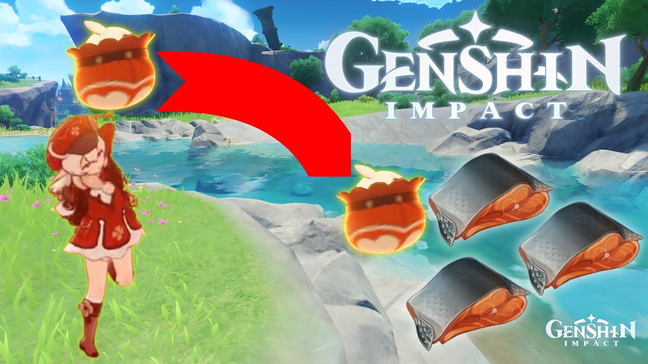 Klee Goes Bomb Fishing - Genshin Impact - YouTube