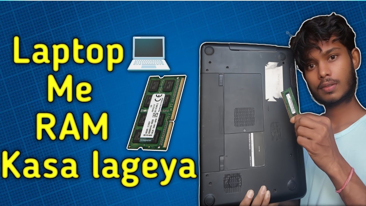Laptop me RAM Kaise lageya | Laptop me RAM Kaise lageya | How to ...