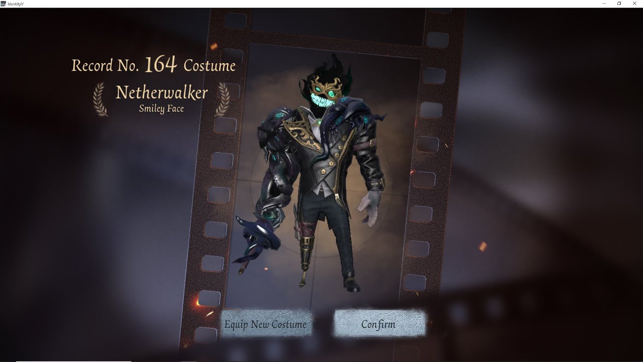 Smiley Gameplay: Netherwalker Skin | Identity V | Quick Match | Drama ...